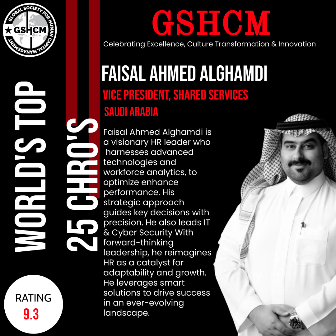 GSHCM Awards | Top 25 Most Influential HR Leaders for 2024-25