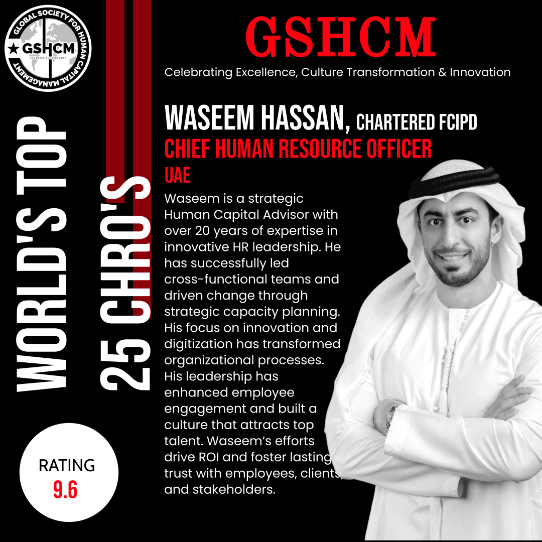 GSHCM Awards | Top 25 Most Influential HR Leaders for 2024-25